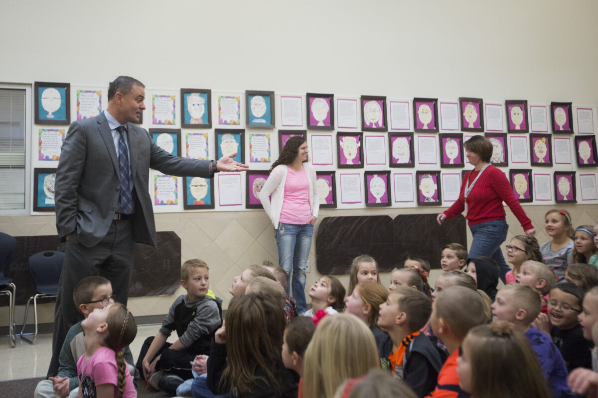 Fremont High principal encourages school spirit, success from early age ...